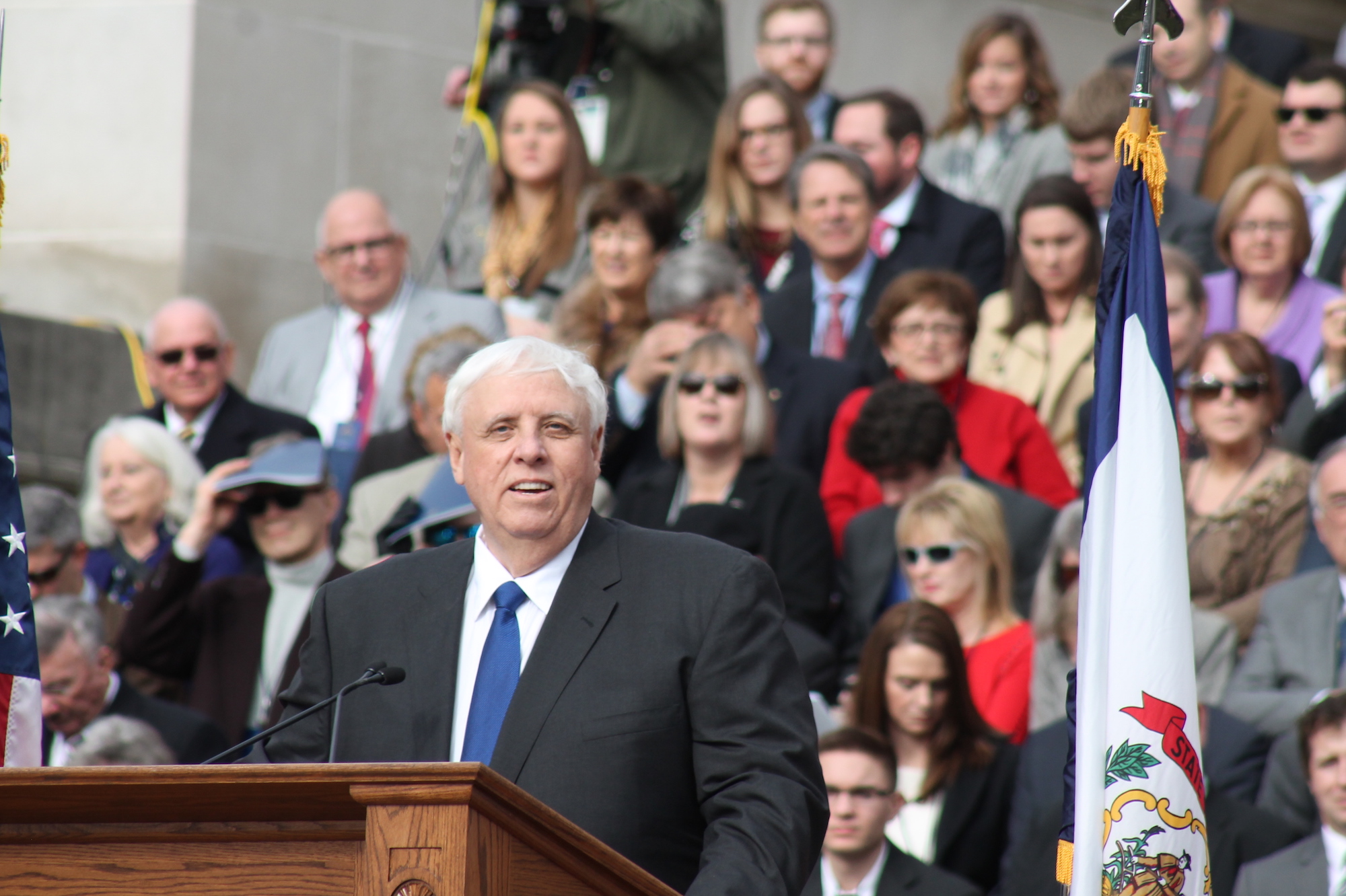 Photos: Jim Justice sworn in as West Virginia's 36th Governor - West ...
