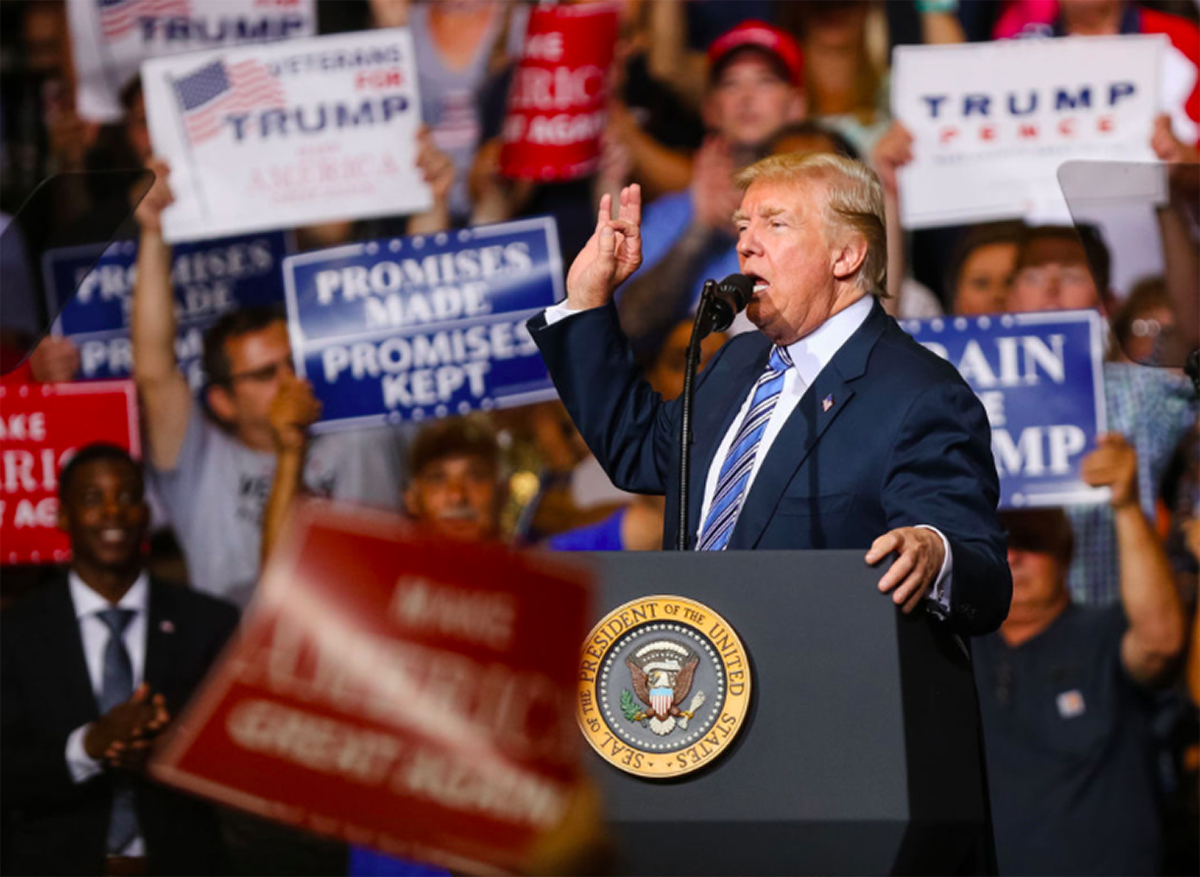 Trump energizes WV supporters with Huntington speech - West Virginia ...
