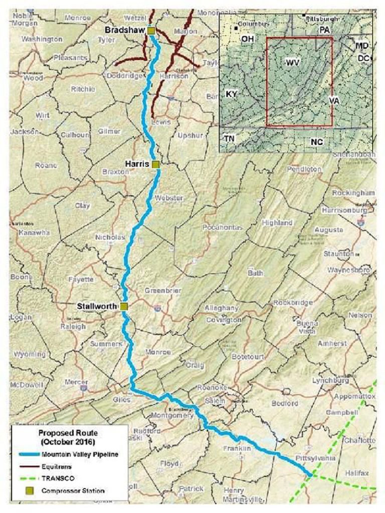 WV DEP waives water review authority, paving way for Mountain Valley ...