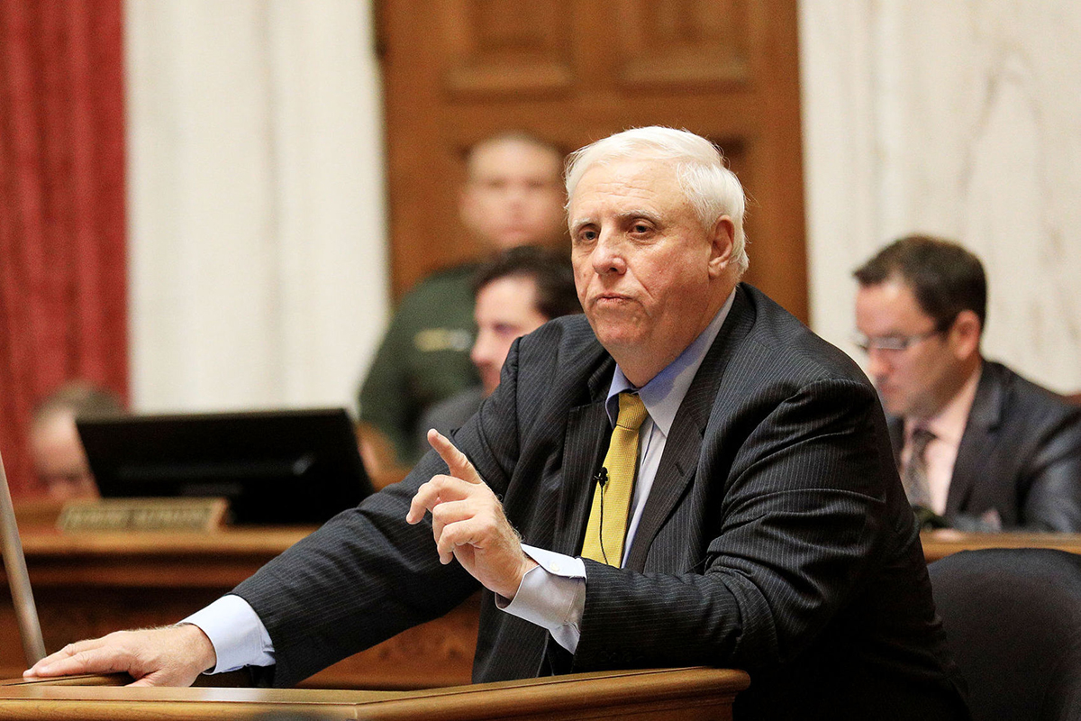 West Virginia Gov. Jim Justice signs budget bill - West Virginia Press ...