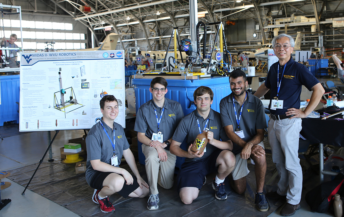 WVU team finishes second in NASA’s Mars Ice Challenge - West Virginia ...