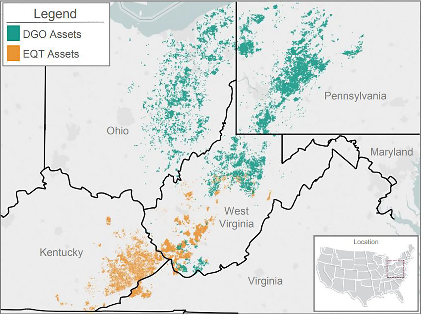 Diversified Gas & Oil buys EQT assets in southern West Virginia - West ...