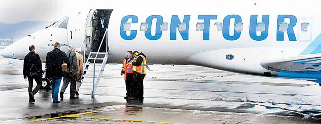 Contour Airlines negotiating interline agreement; pact would simplify ...