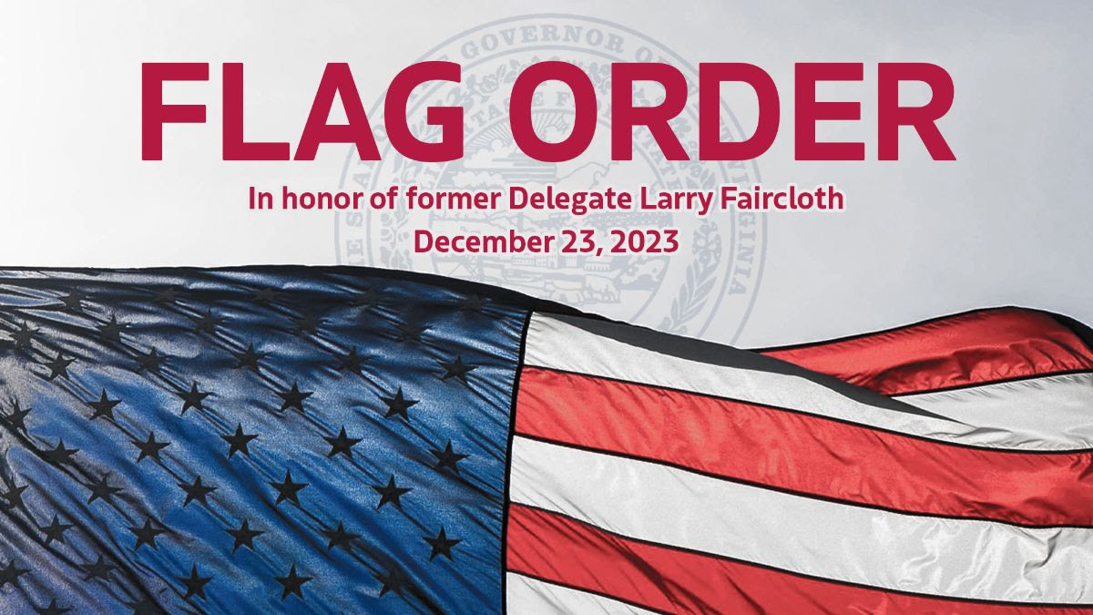 Gov. Justice orders flags to be flown at half-staff on Saturday, Dec ...