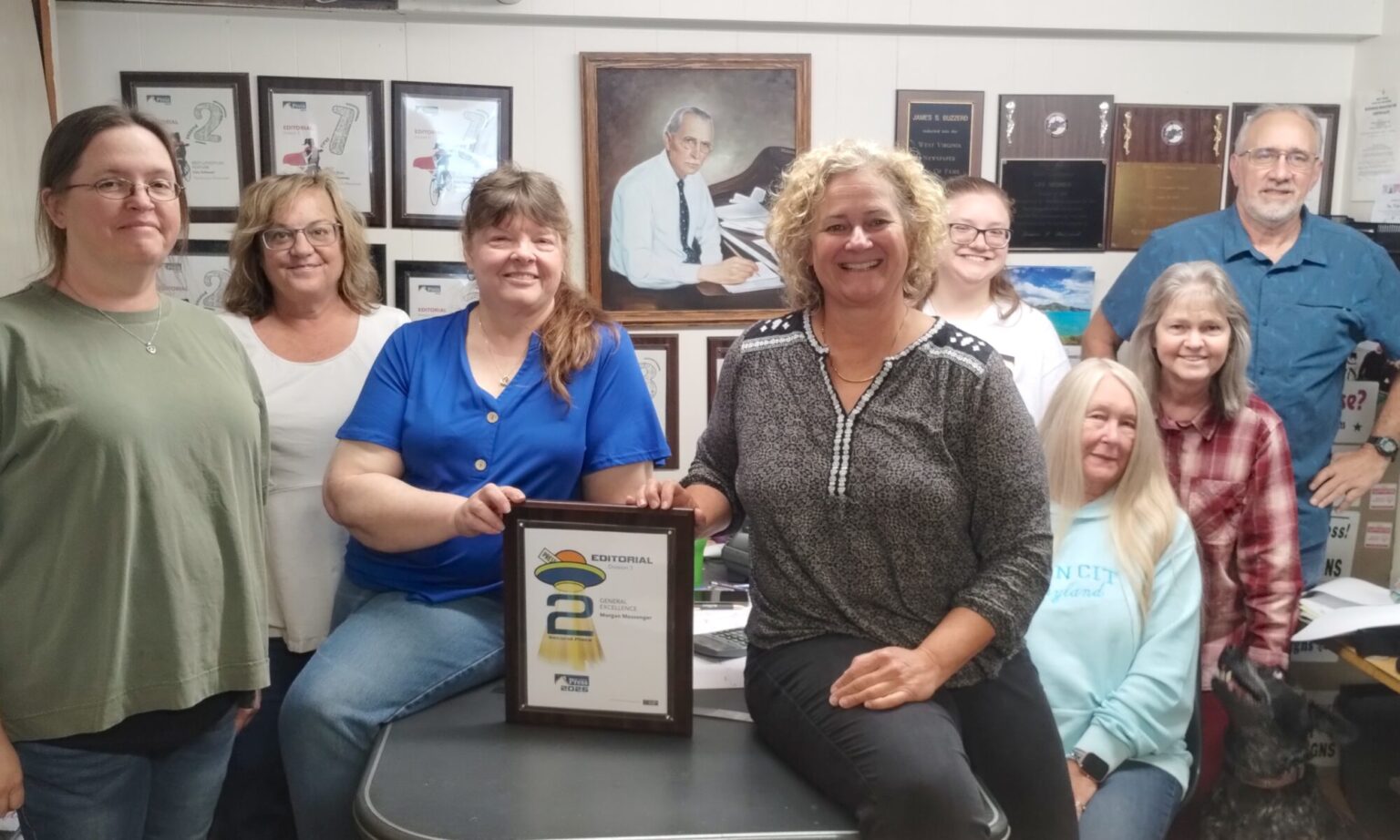 The Morgan Messenger wins General Excellence award at West Virginia ...